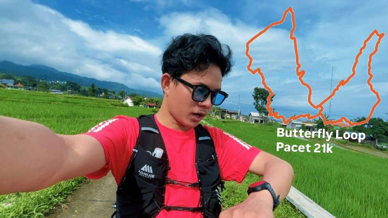 Half Marathon Rute Butterfly Loop Pacet Full Elevasi - YouTube