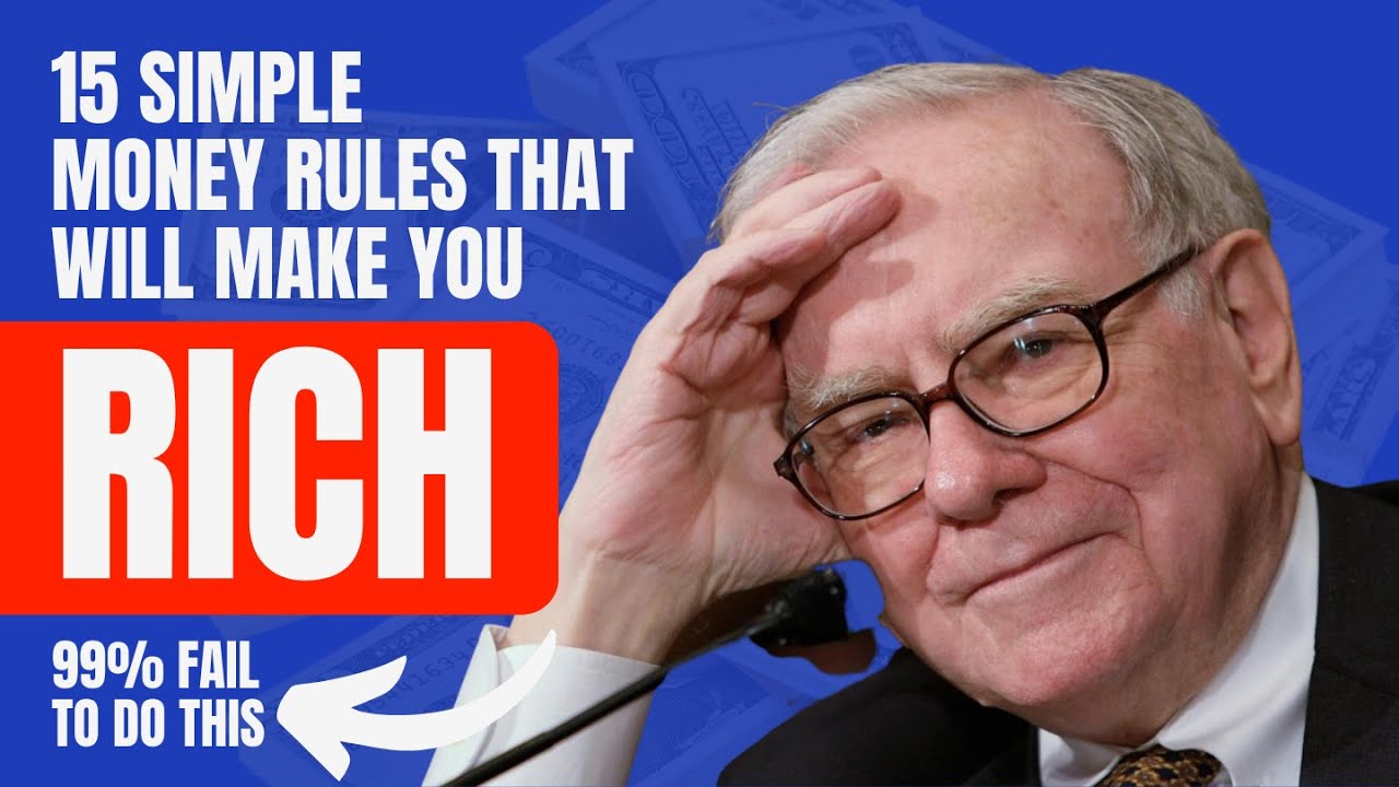 Master TOP 15 RULES of MONEY🔥: Build Wealth and Financial Freedom 💰 ...