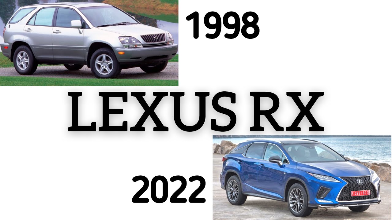 EVOLUTION OF THE LEXUS RX 1998-2022 INTERIOR&EXTERIOR - YouTube