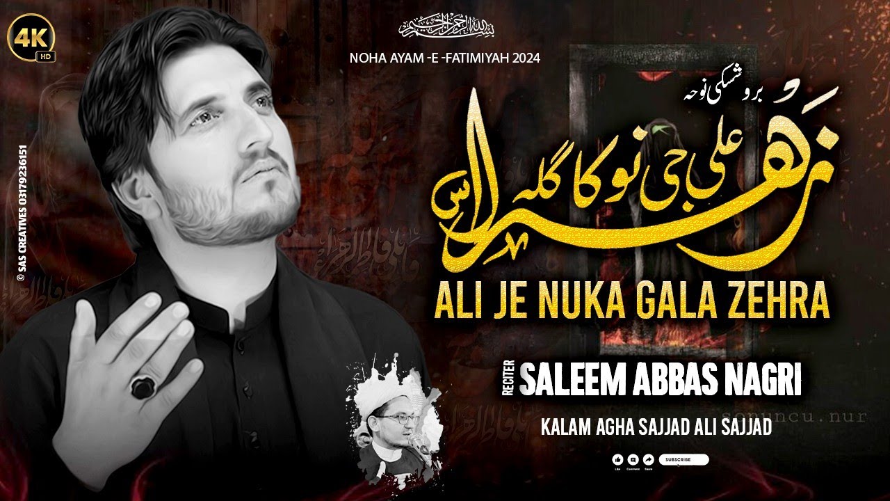 Ayam e Fatmiya Brushaski Noha 2025 | Ali Je Nuka Gala Zahra | New Nohay 2025 - YouTube