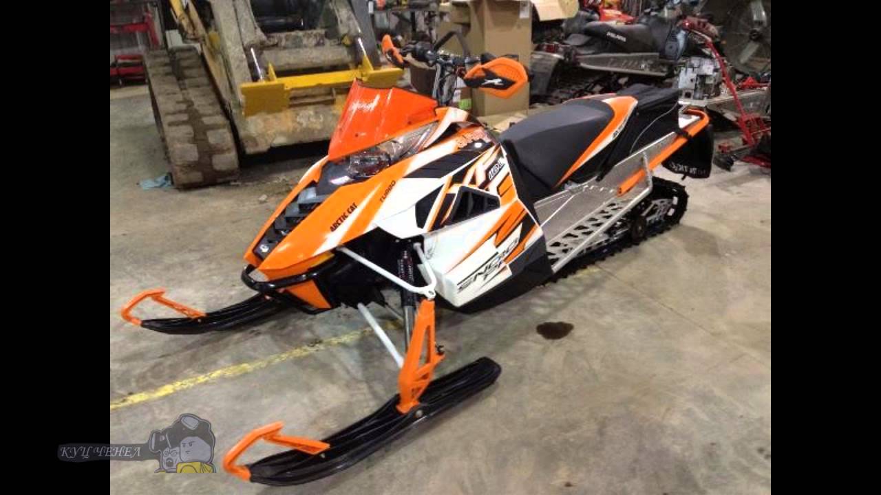 Snowmobiling review 2015 Arctic Cat ProCross - YouTube