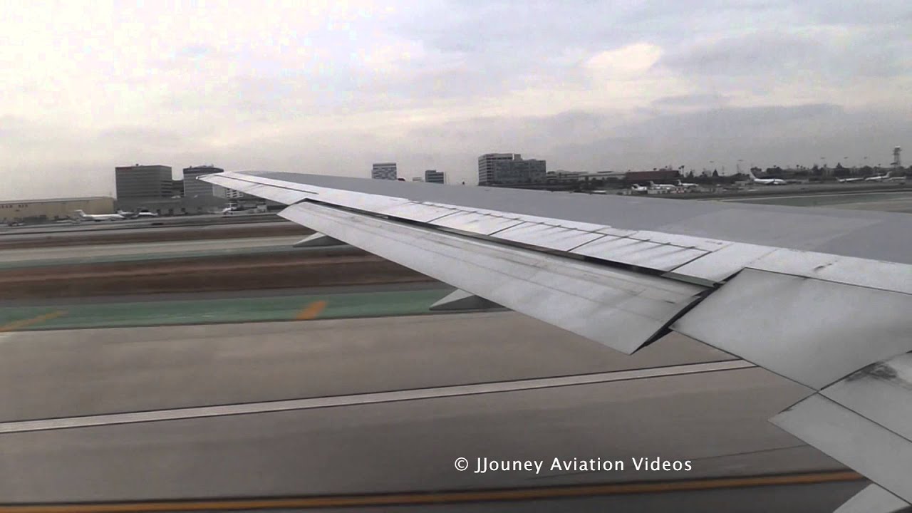 Boeing 767- Heavy Takeoff from LAX - YouTube