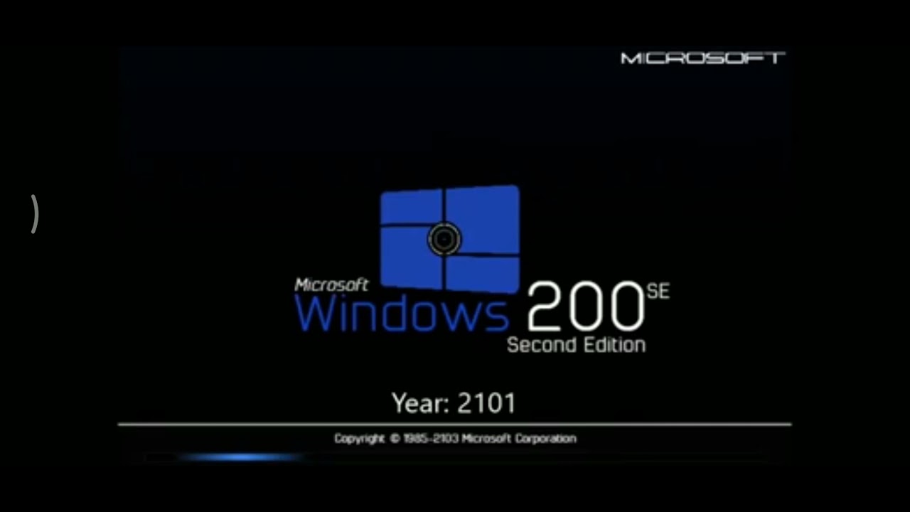 Windows 200 SE Startup Shutdown Sound - Year: 2101 - YouTube
