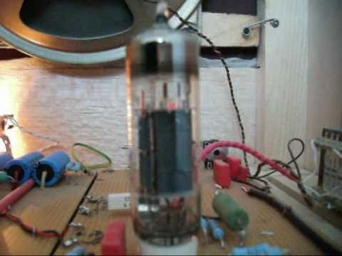 Home made Tube audio Amplifier - YouTube