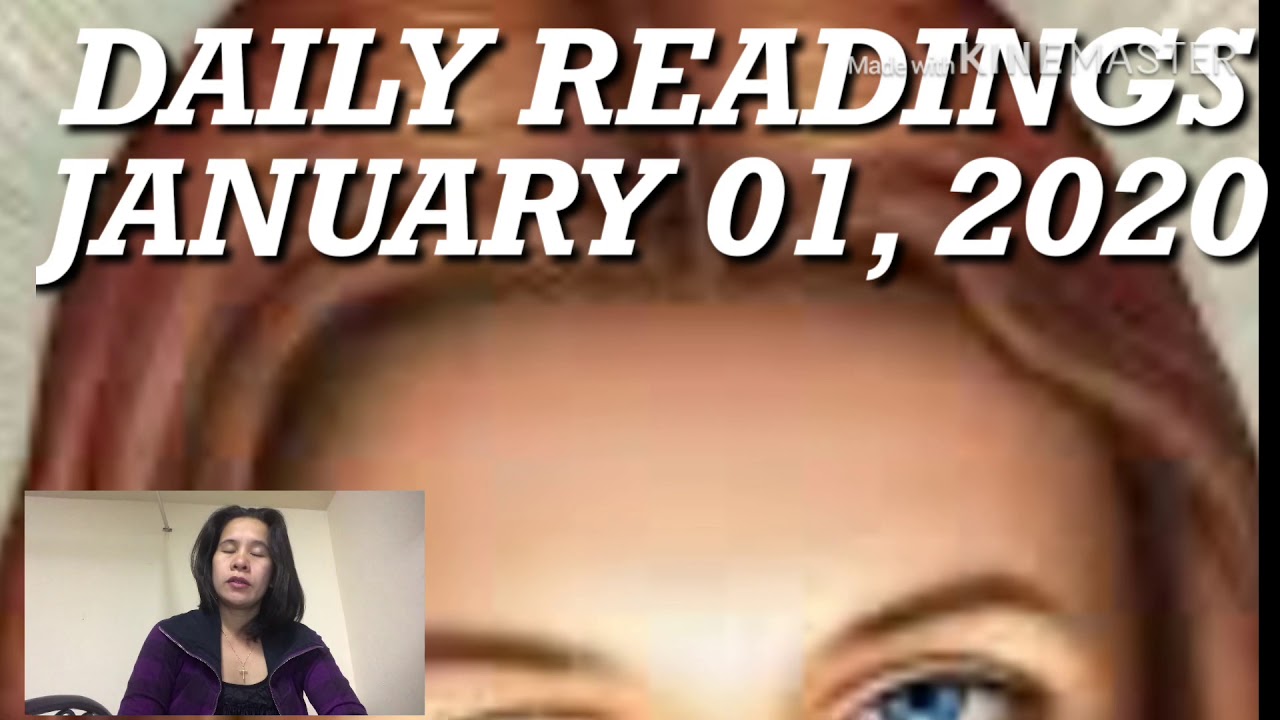 DAILY READINGS JANUARY 01, 2020 - YouTube
