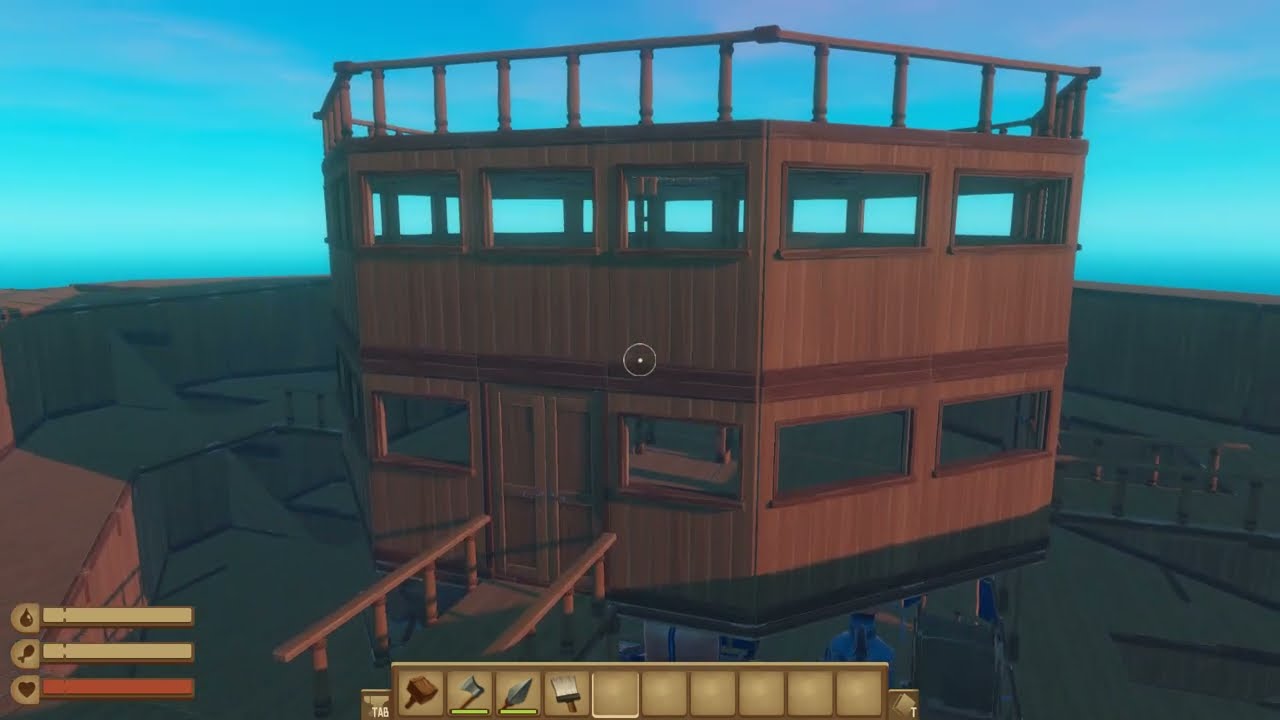 Octagon Raft design test - PART 4 - YouTube