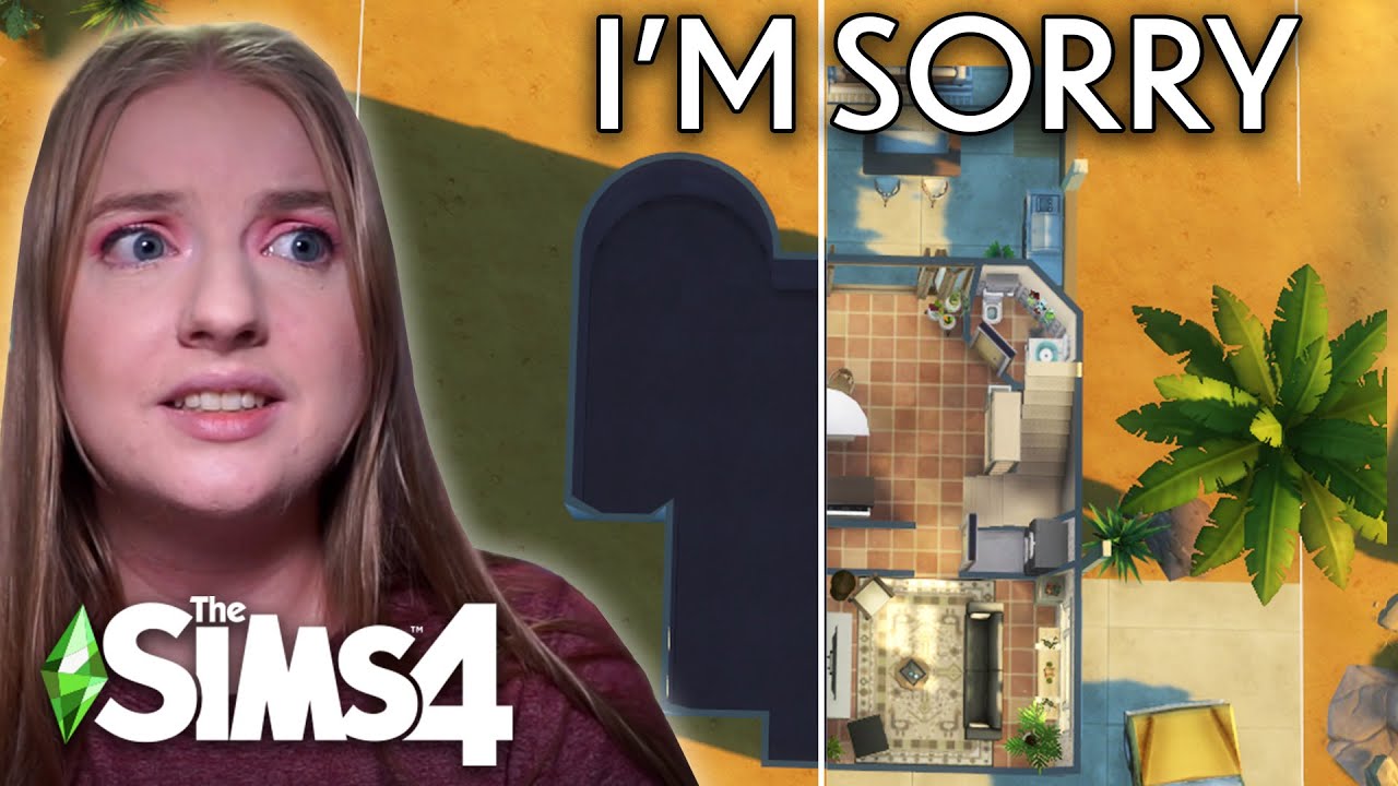 I FINALLY Made a Shell Challenge with CURVED WALLS | Sims 4 Speed Build ...