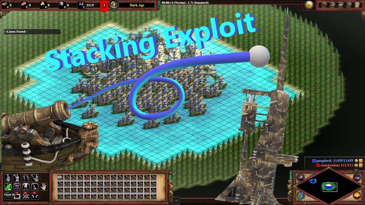 Stacking Exploit. Stack Multiple Unites on Top of Each other - YouTube