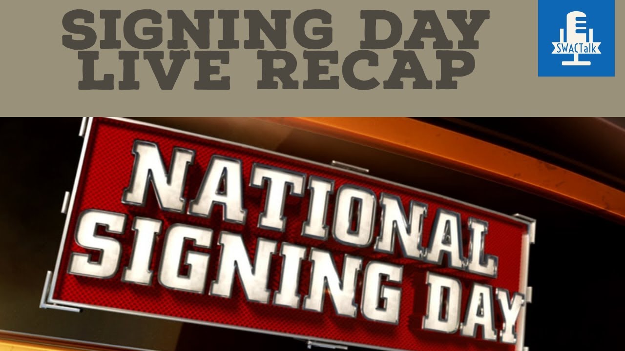 National Signing Day Live Recap - YouTube