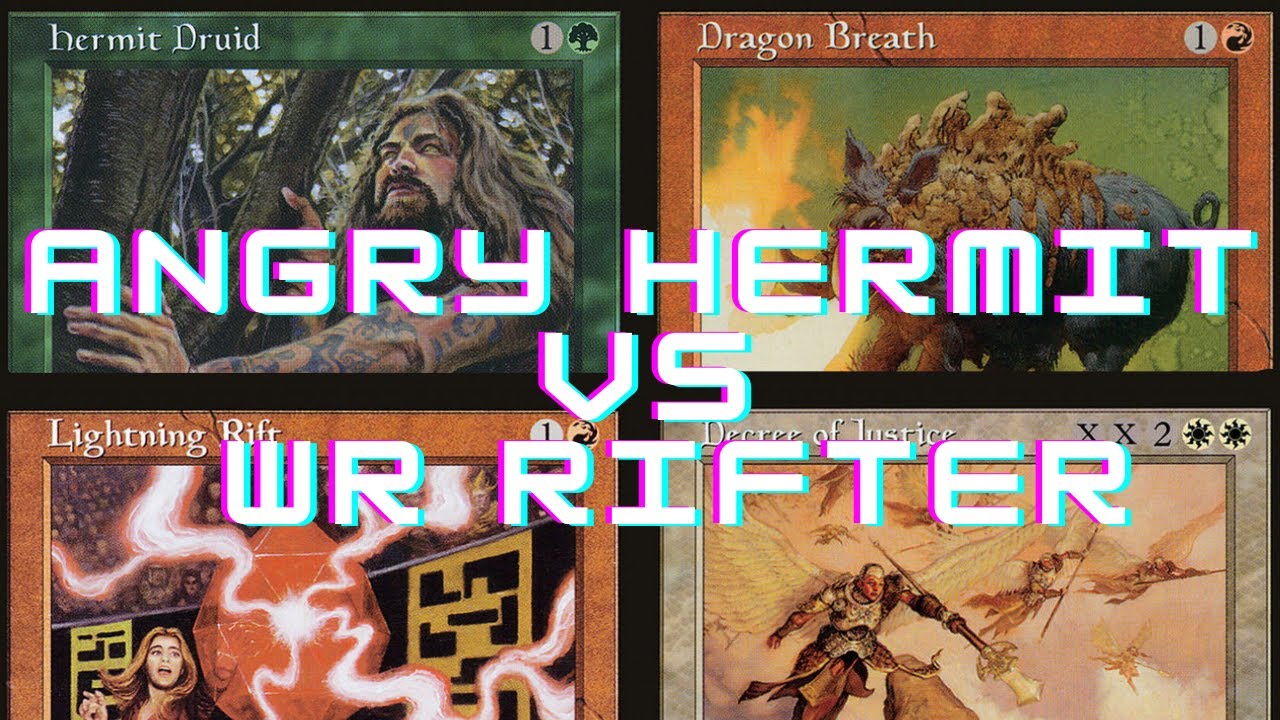 Angry Hermit vs WR Rifter | PREMODERN MTG PAPER GAMEPLAY | Impulse ...