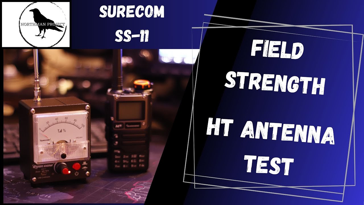 HT Antenna Testing with Surecom SS11 Field Strength Meter! - YouTube