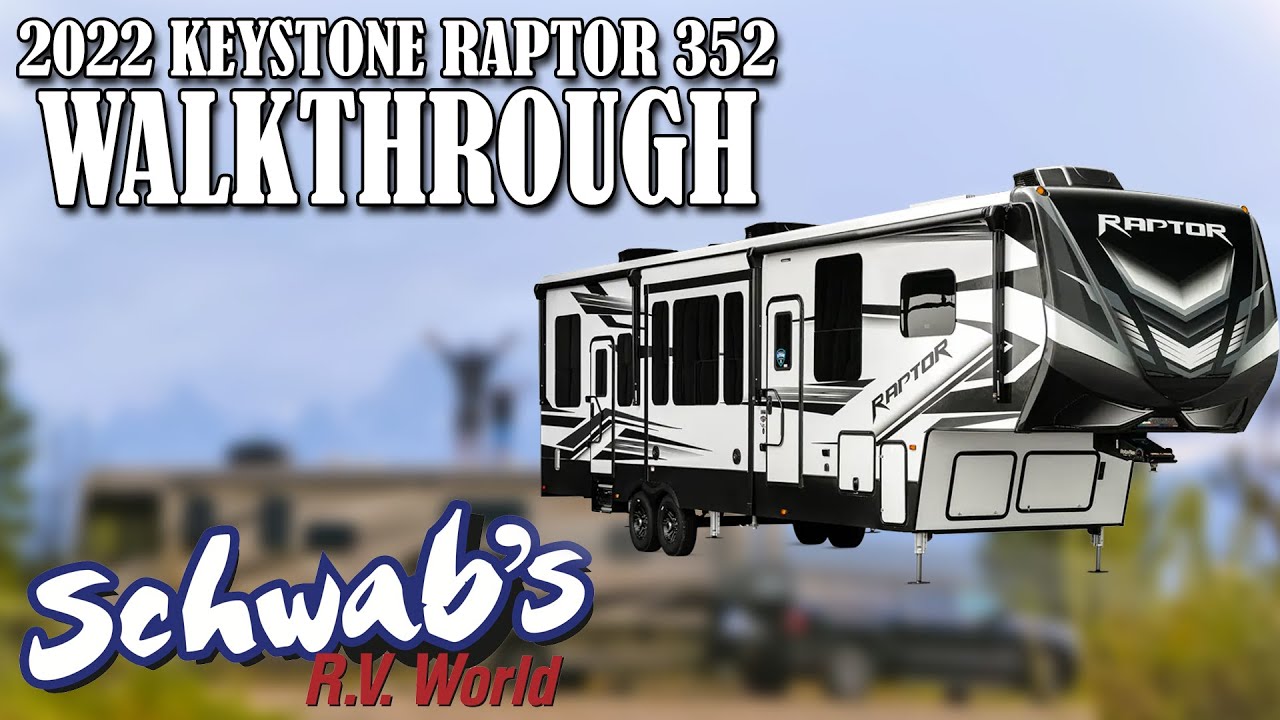 Schwab’s RV | 2022 Keystone Raptor 352 - YouTube