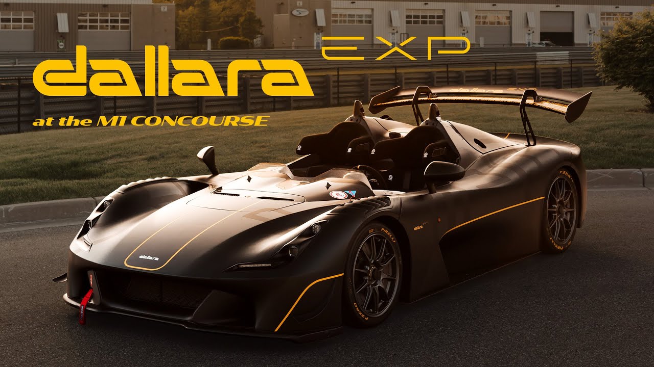 Dallara EXP Overview and On Track Demonstration at M1 Concourse - YouTube