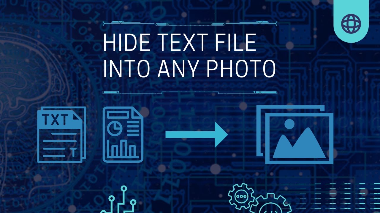 How To Hide Any Secret Message Into Picture Using Steganography Method || Steghide - YouTube
