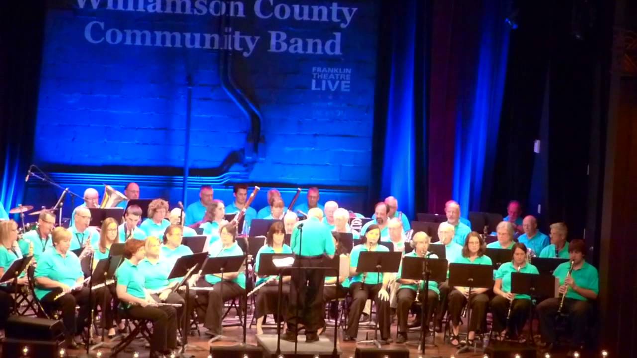 Williamson County Community Band, Glen Miller Medley - YouTube