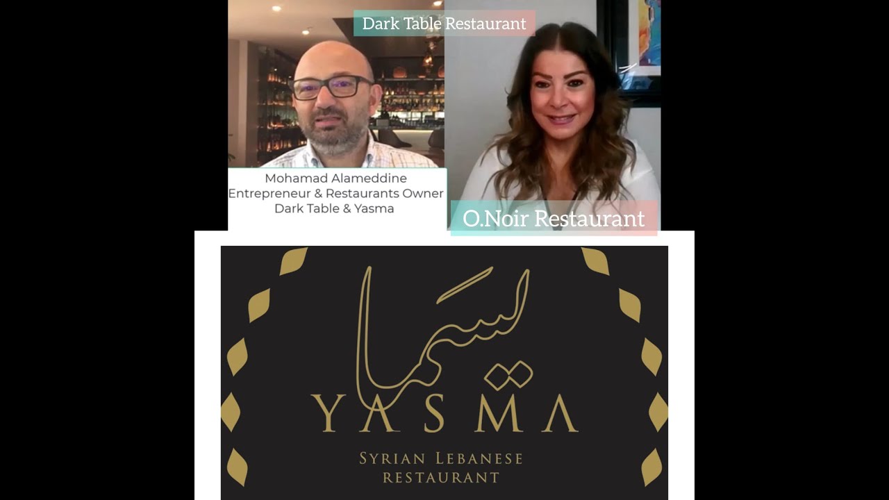 Lebanese Success Story: Mohamad Alameddine, Owner of Yasma & Dark Table Restaurants - YouTube