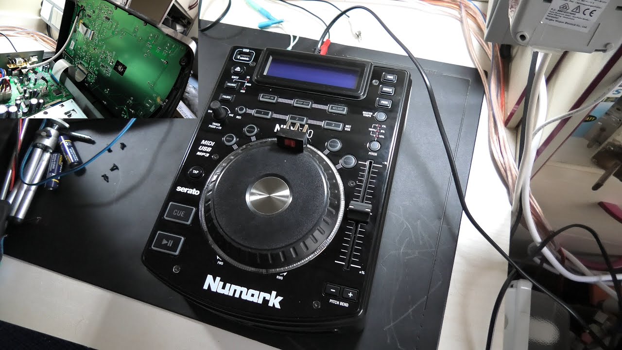 Numark NDX500 Dj Mixer MP3 CD Player & USB Wiedergabe (German Video)_4K ...