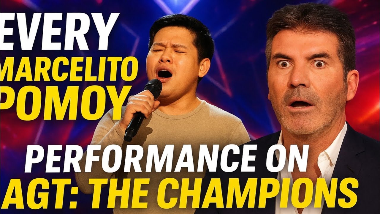 “EVERY Marcelito Pomoy Performance on AGT: The Champions – The Voice ...