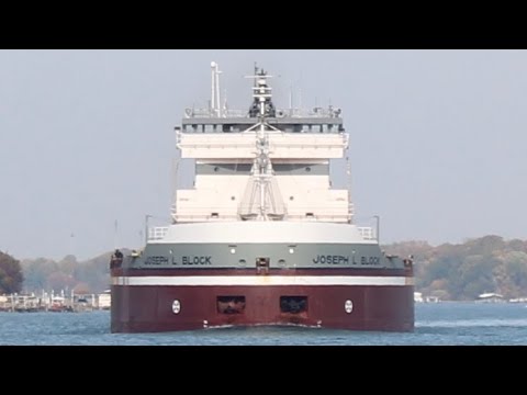Joseph L. Block Freighter Salute - YouTube
