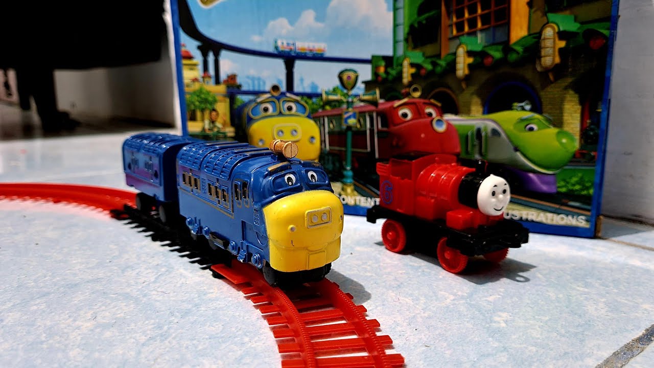 Merakit Mainan Kereta Api Chuggington New Style - YouTube