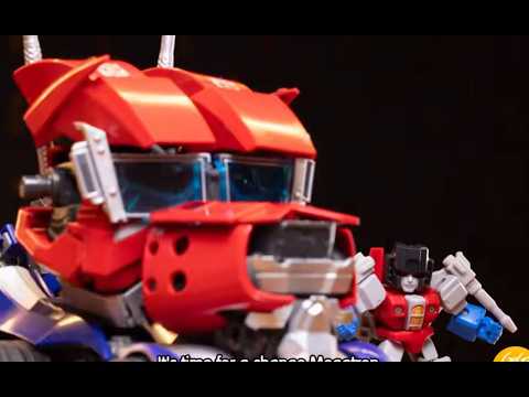 Blokees Transformers Action Edition TFP Optimus Prime Stop Motion Animation