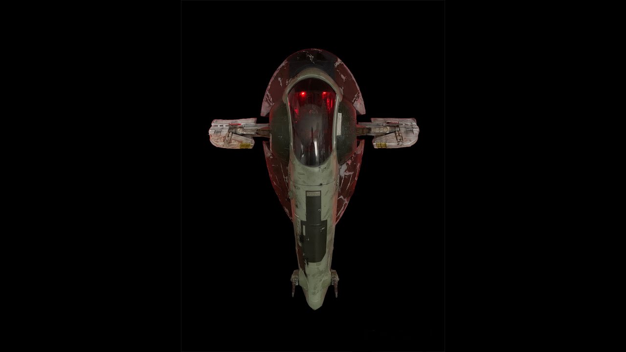 Slave 1 Hasbro conversion ILM Studio scale 1/48 - YouTube