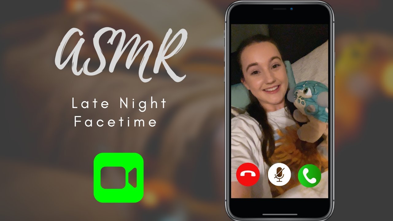 asmr best friend calls you on facetime before bed (LoFi/iPhone) - YouTube