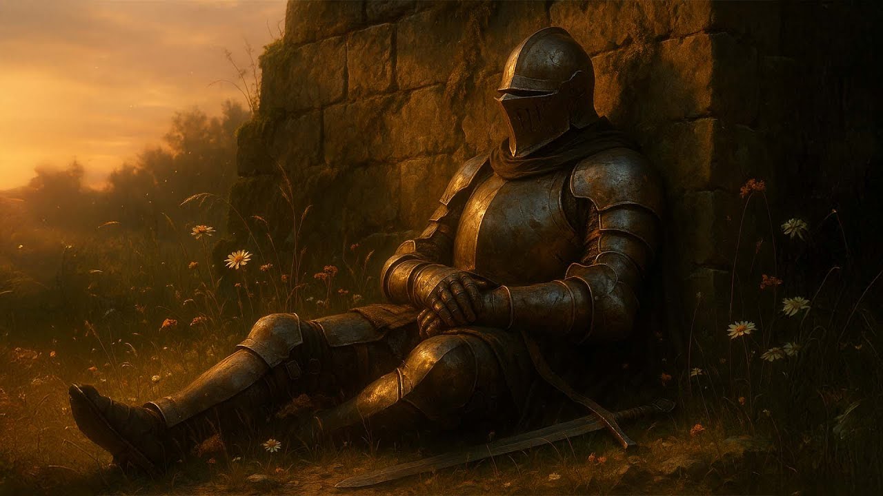 Silent Watch at Sunset – Medieval Pastoral Ambience & Fallen Knight’s ...