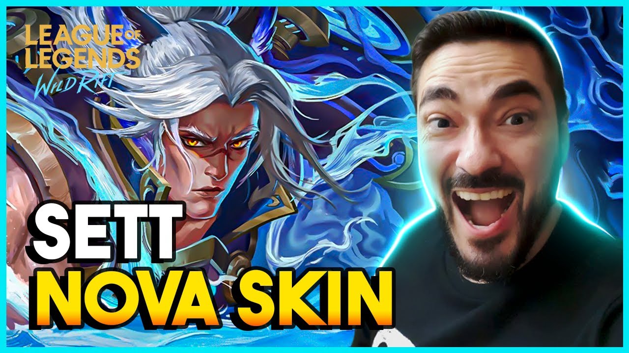 TESTEI A NOVA SKIN DO SETT - CÉLULAS SUPREMAS│LoL WILD RIFT - YouTube