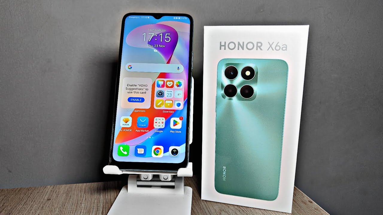 Honor X6A Android Smartphone (Review) - YouTube