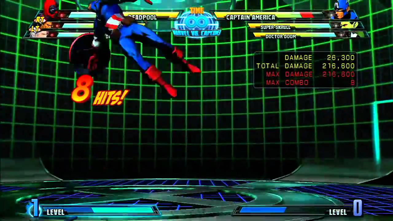 MvC3: Deadpool - Combo 05 - This Is My Throw Combo! - YouTube