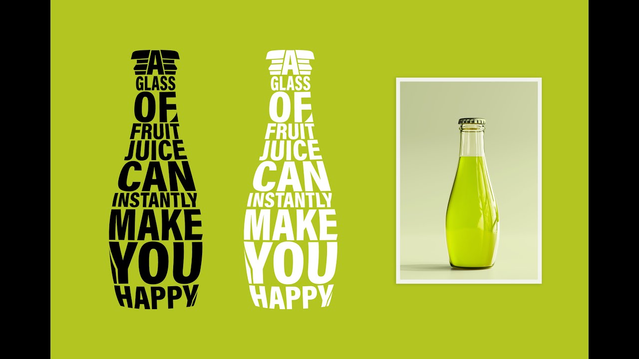 Typography - Text wrap | Photoshop - YouTube