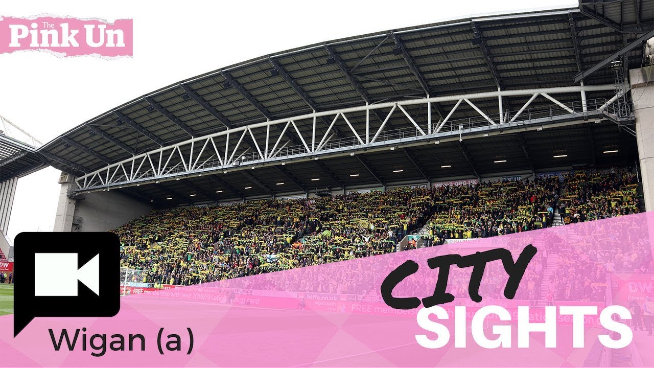 City Sights: Wigan 1-1 Norwich City - YouTube