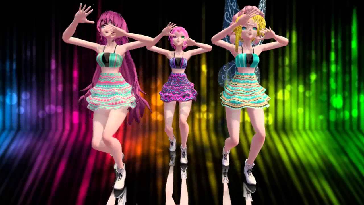 【MMD】Bad Romance【Mitsuki,Alysa,Arisu】+ Models - YouTube