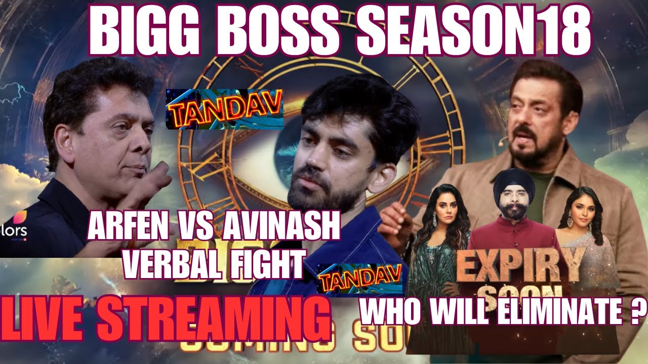 LIVE BIGG BOSS SEASON 18 || LIVE BIGG BOSS 18 TODAY EPISODE REVIEW ...