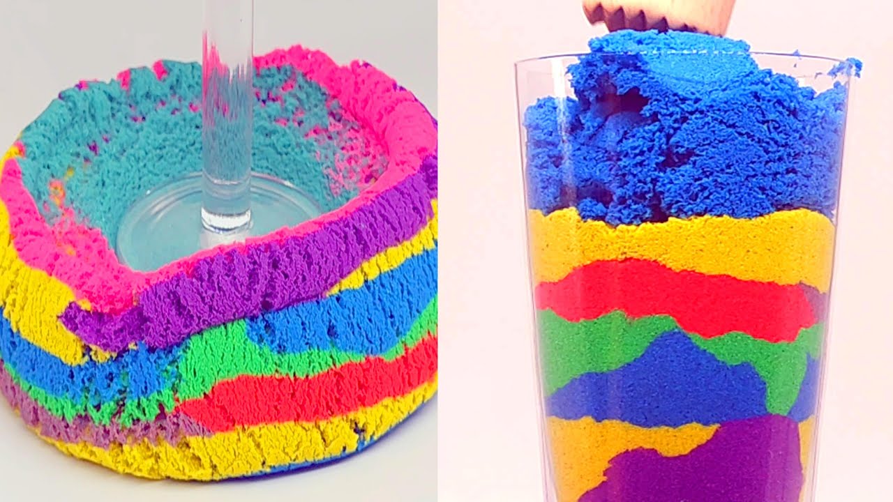 🍧🍨Ice Cream🍨🍧 Sand Cutting ASMR is Amusingly Satisfying-Get Relaxed and ...