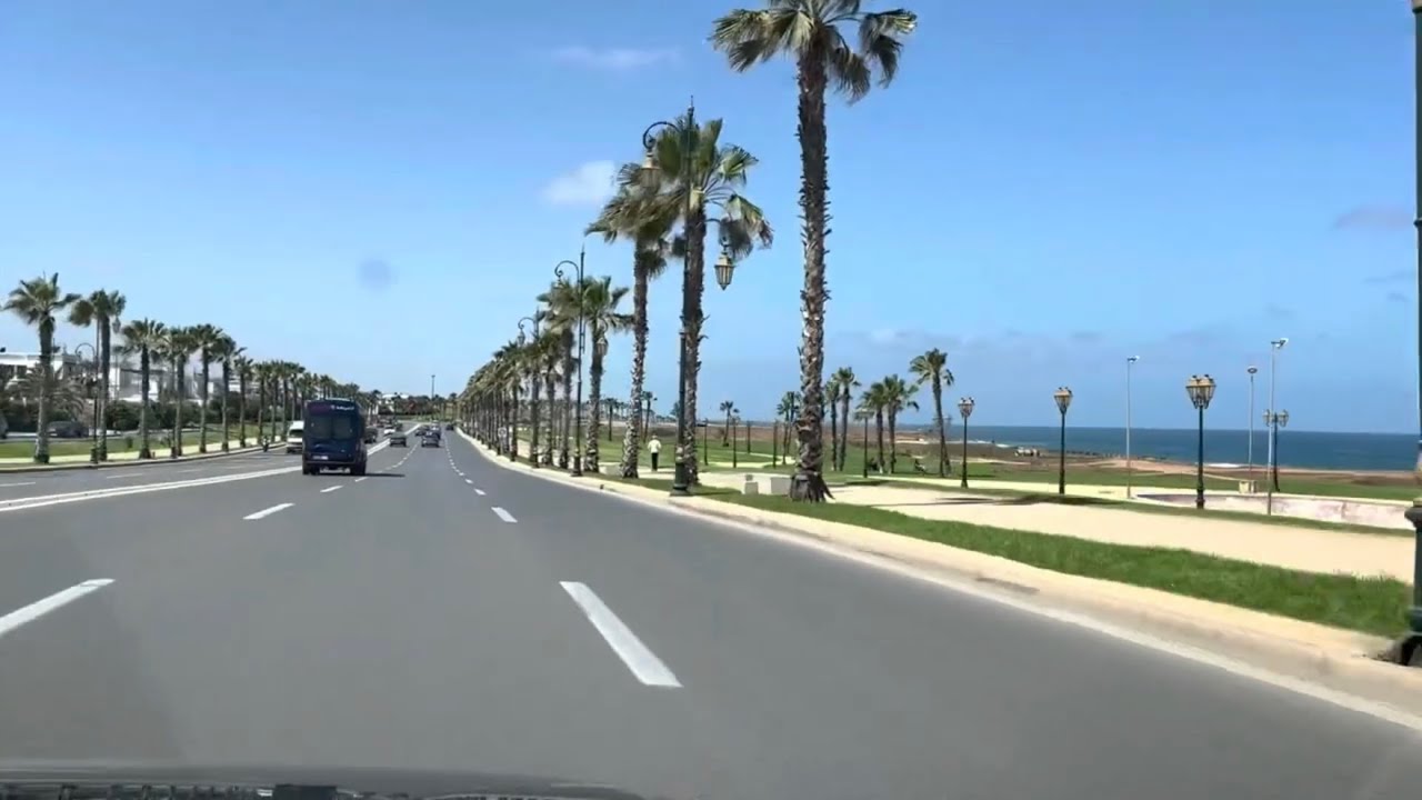 Rabat Salé puis la corniche - YouTube