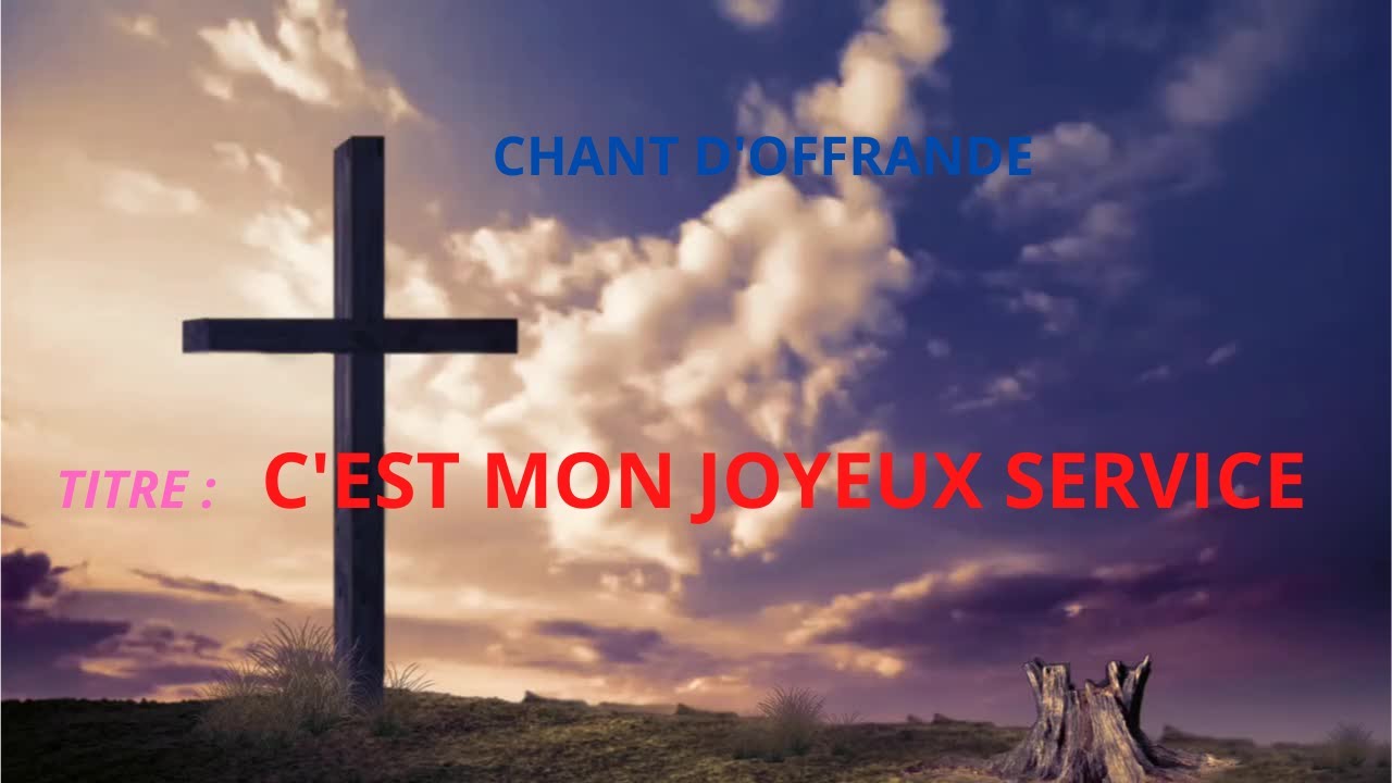 🎤C'EST MON JOYEUX SERVICE - YouTube