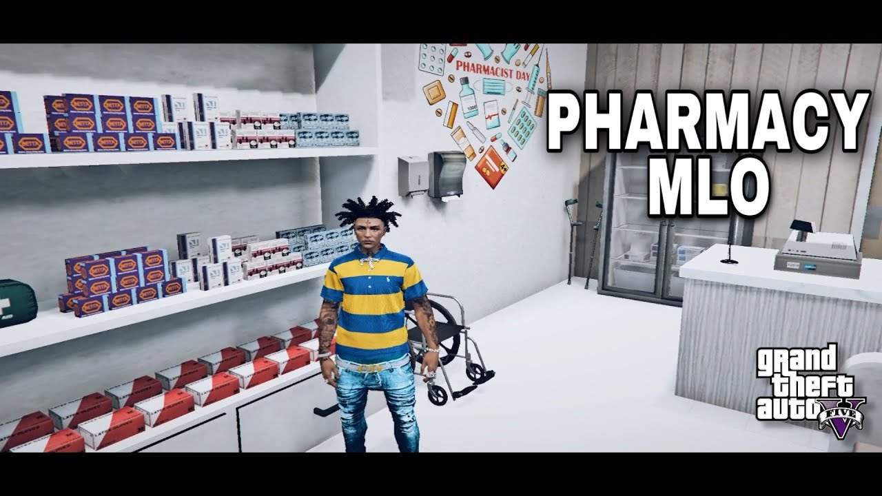 Added A New Pharmacy MLO In GTA 5 RP (FiveM) | GTA 5 Realistic Blood ...