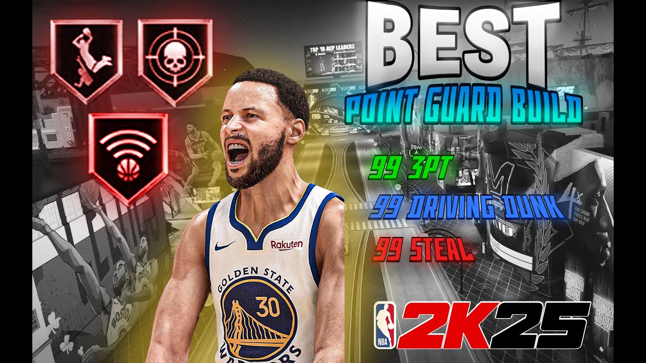 NBA 2K25: TOP 3 BEST PG BUILDS - YouTube