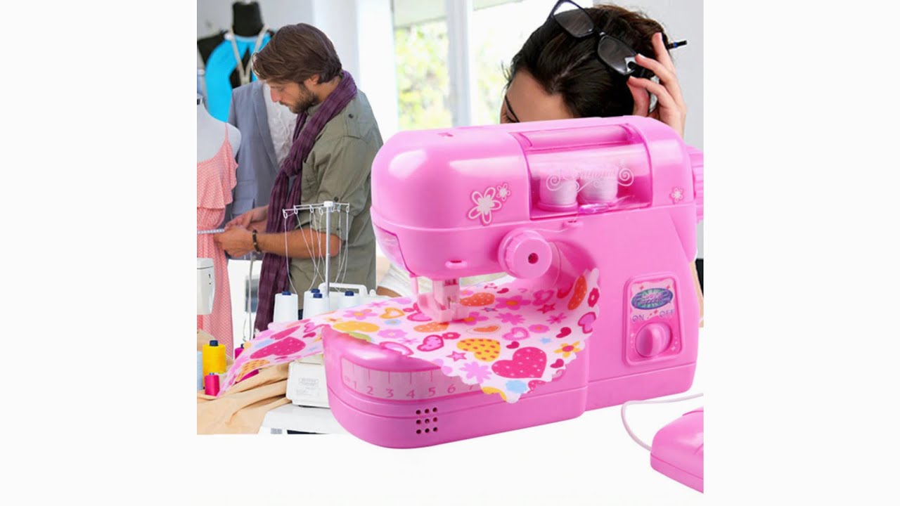 Mother Garden Pretend Play Mini Clothes Sewing Machine Sartorius ...