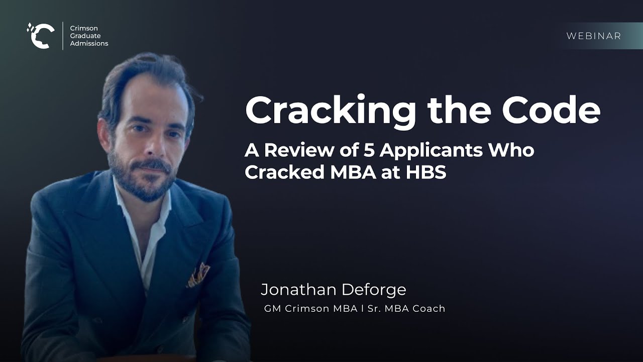 Cracking the Code: A Review of 5 Applicants Who Cracked MBA at HBS ...