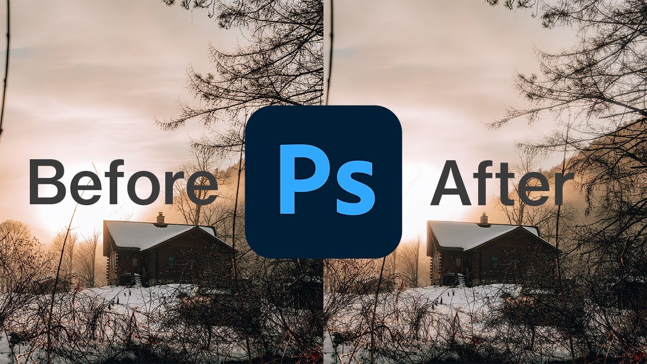 How to FAKE a BLACK PRO MIST FILTER in PHOTOSHOP! - YouTube