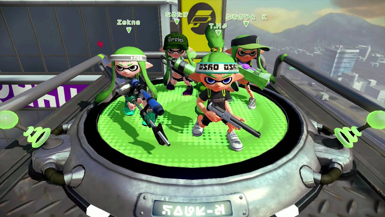 Splatoon -- S Rank Rainmaker -- E-Liter 3k Scoped 9/19 - YouTube