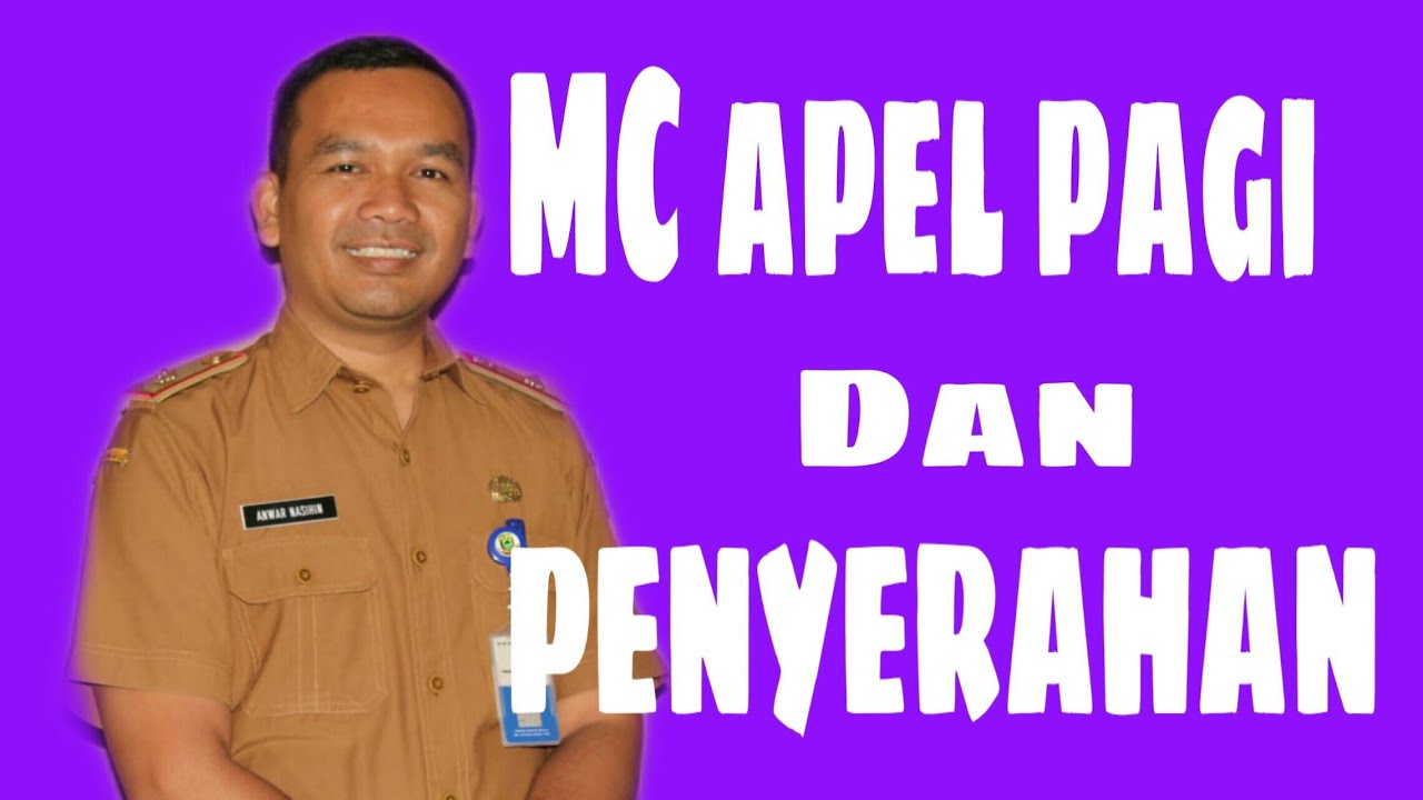 Contoh #MC Formal Apel Pagi dan Penyerahan Hadiah - YouTube
