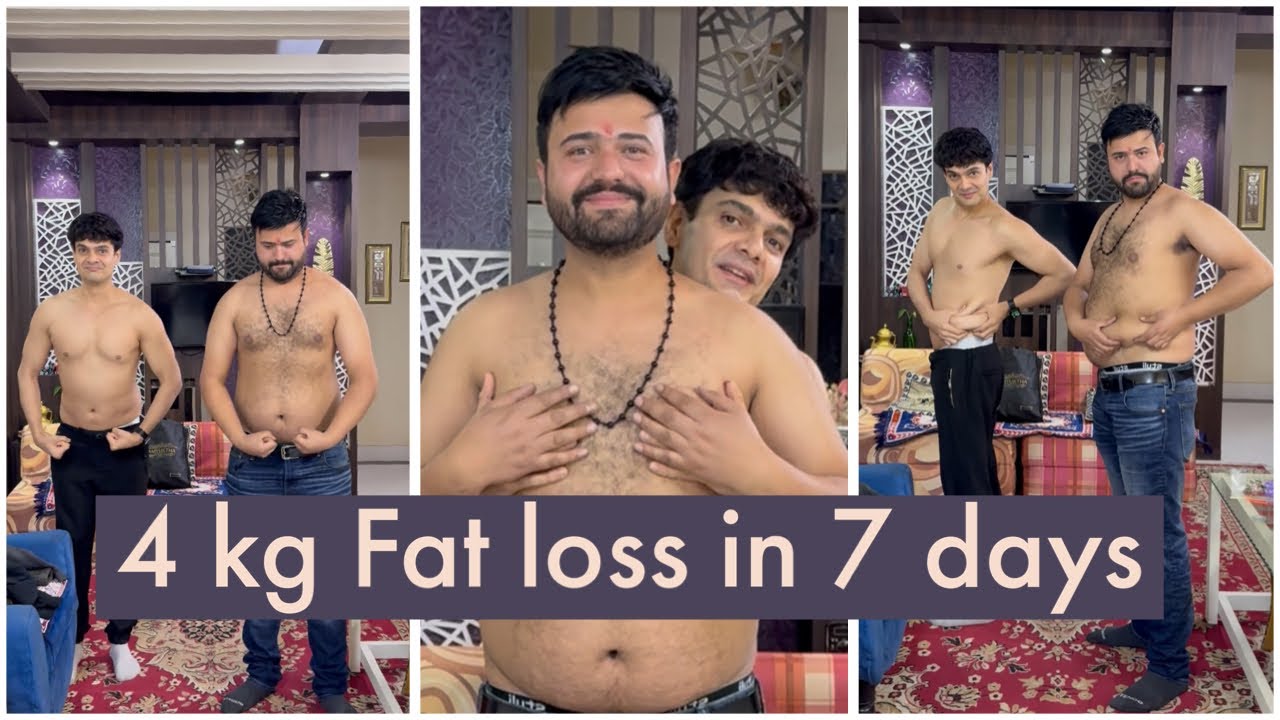 4 kilo weight loss in 7 days | learn how | Paras Tomar | #ParasKeNuskhe ...