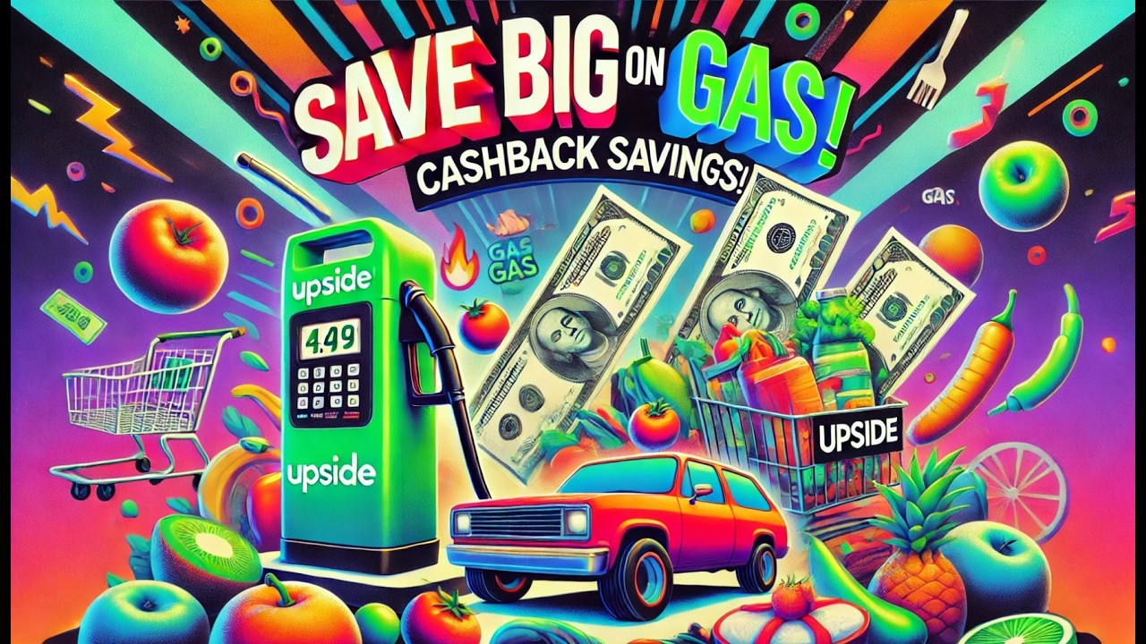 Get Paid to Buy Gas Upside App Review & How To Save! - YouTube