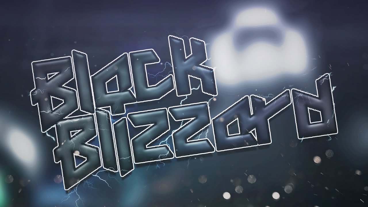 Geometry Dash - Black Blizzard by Krazyman50 - YouTube