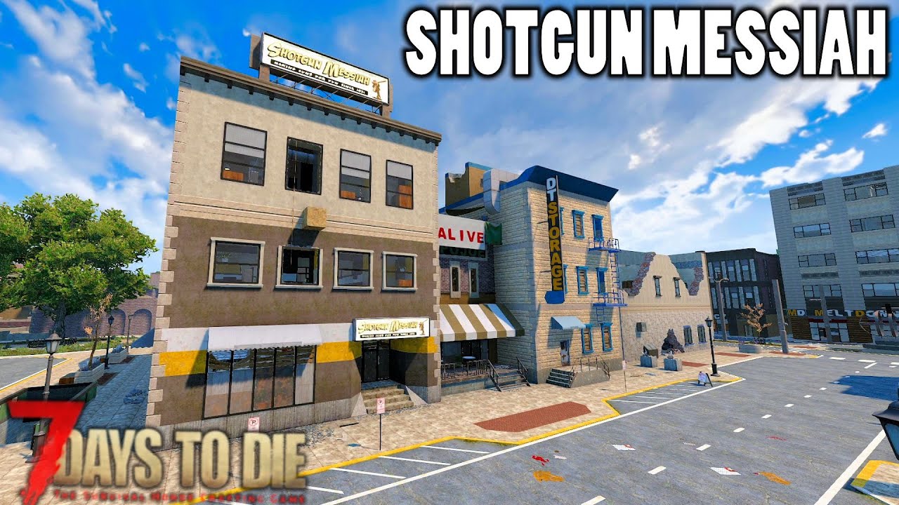 Day 15 Gun Store | 7 Days to Die Alpha 21 Gameplay | Part 15 - YouTube