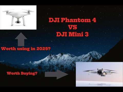 DJI phantom 4 Vs mini 3 - YouTube
